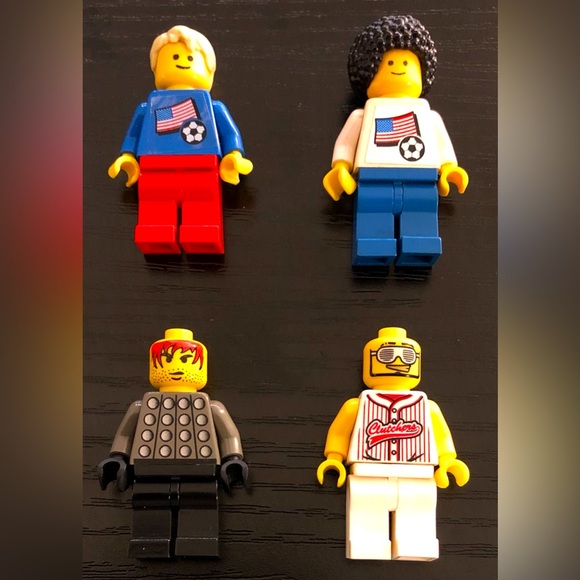 Lego | Toys | Lego Sports Team Minifigures Mini Figures Set Of 4 | Poshmark
